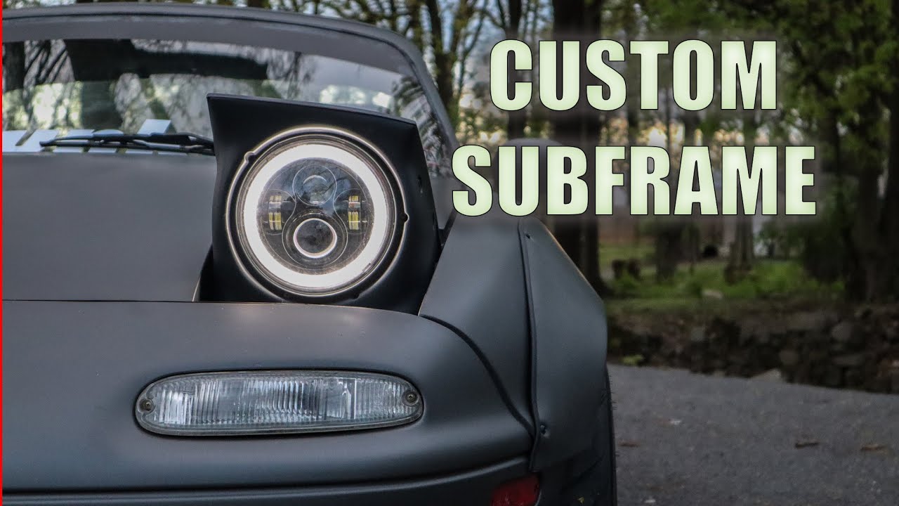 Creating a Custom Subframe for my MIATA VQ SWAP - YouTube
