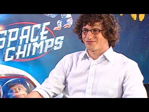 'Space Chimps' Andy Samberg Interview - YouTube