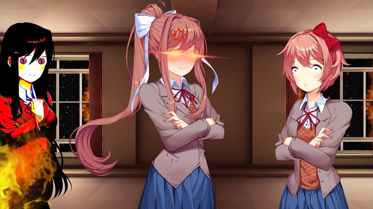 Oh Hey Sayori! What's Up? | Doki Doki Literature Club Abridged Part 7 ...