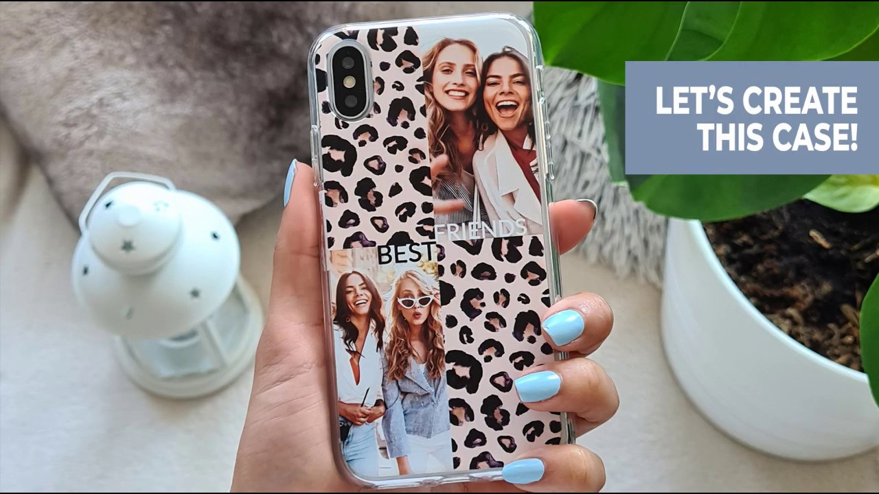 How to create a GoCustomized personalised phone case - YouTube