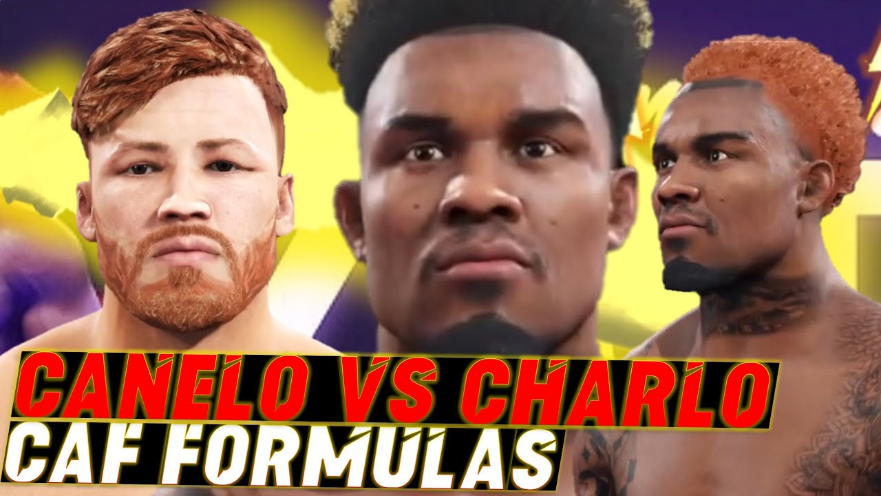 Canelo Alvarez vs Jermell Charlo (UFC 4 CAF Formulas) - YouTube