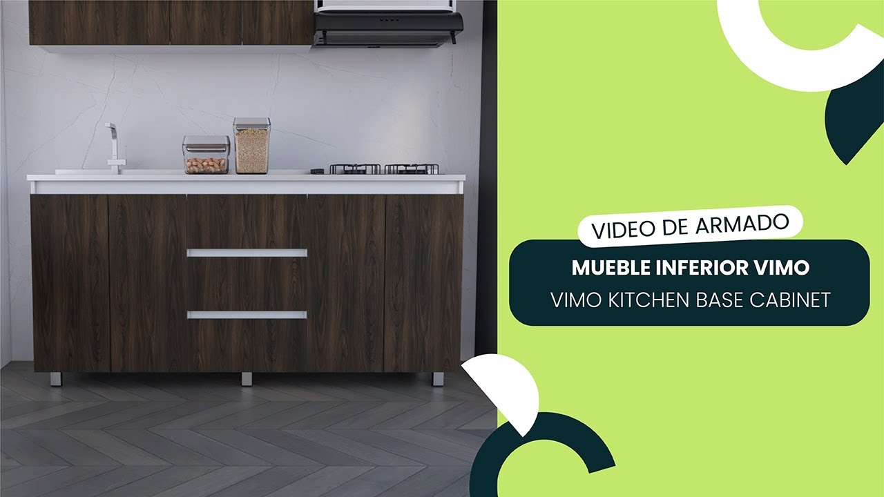 Video de armado - MUEBLE INFERIOR VIMO/VIMO KITCHEN BASE CABINET - YouTube
