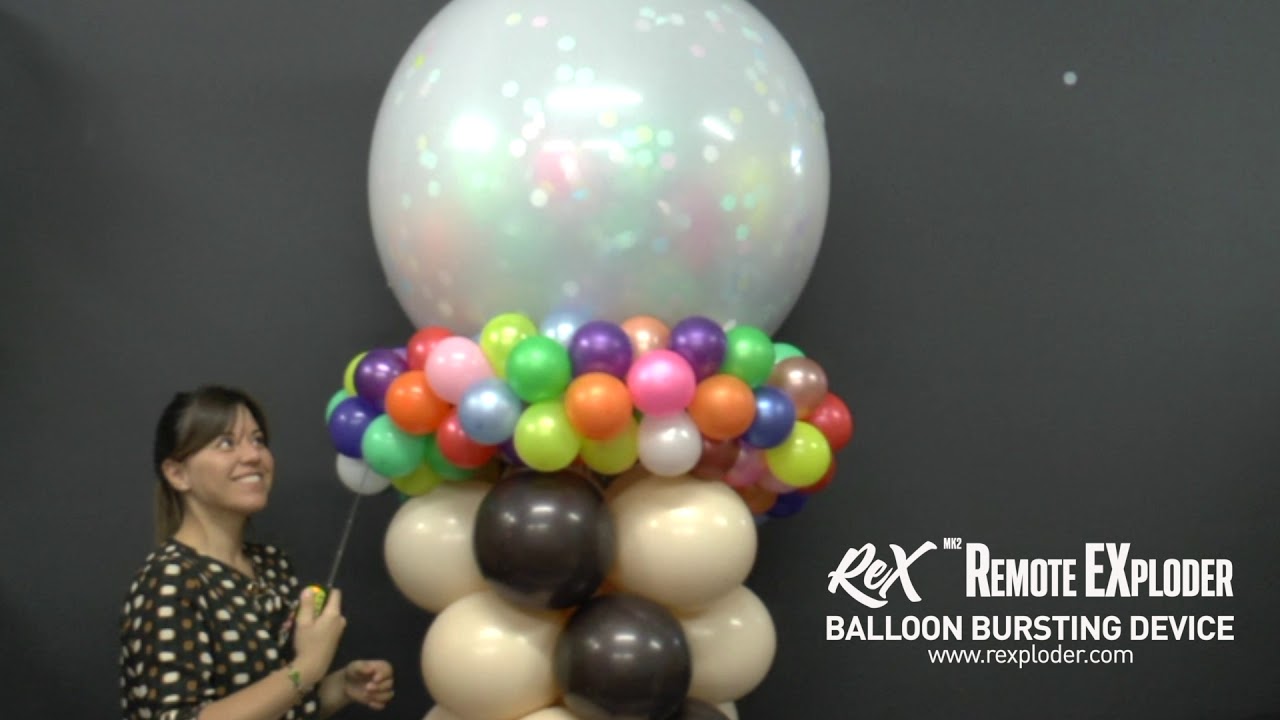 ReXploder is Here ! Exploding Balloons by remote control. - YouTube