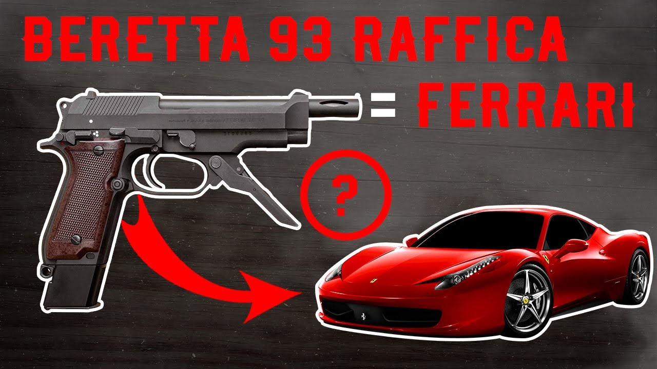 Beretta 93 Raffica: Ferarri of automatic pistols? - YouTube