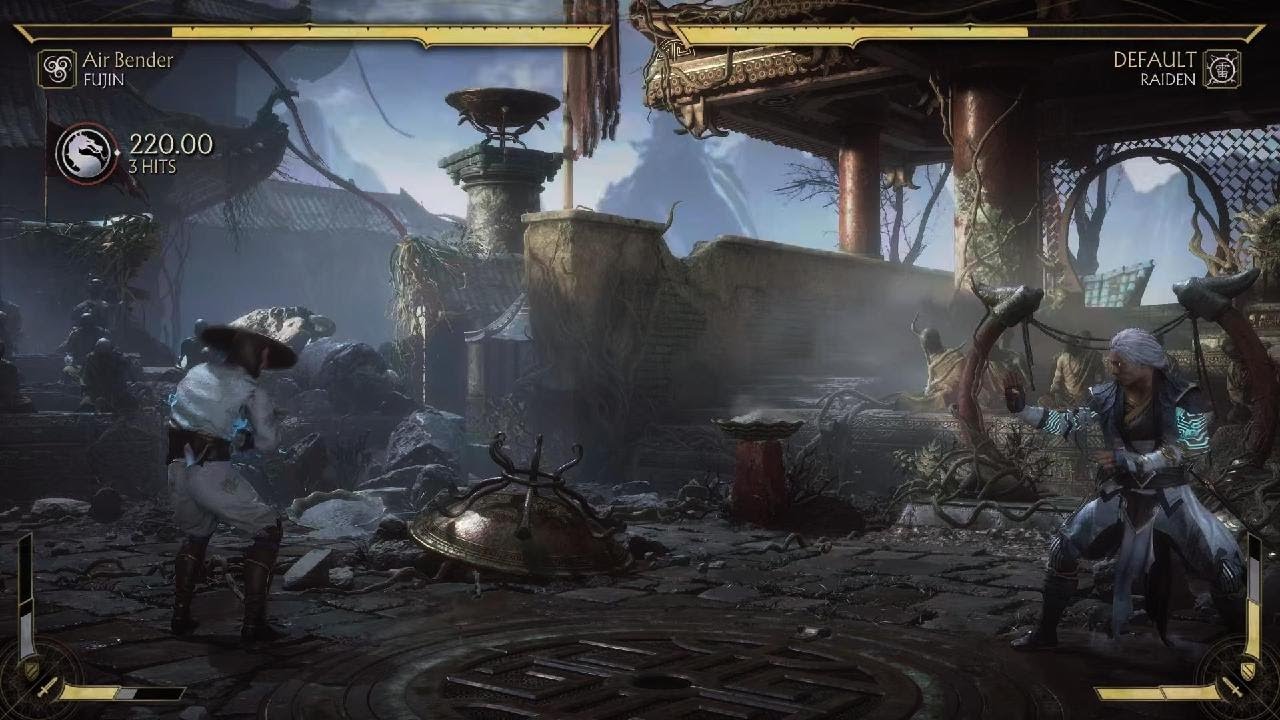 MORTAL KOMBAT 11 : FUJIN VS. RAIDEN - YouTube