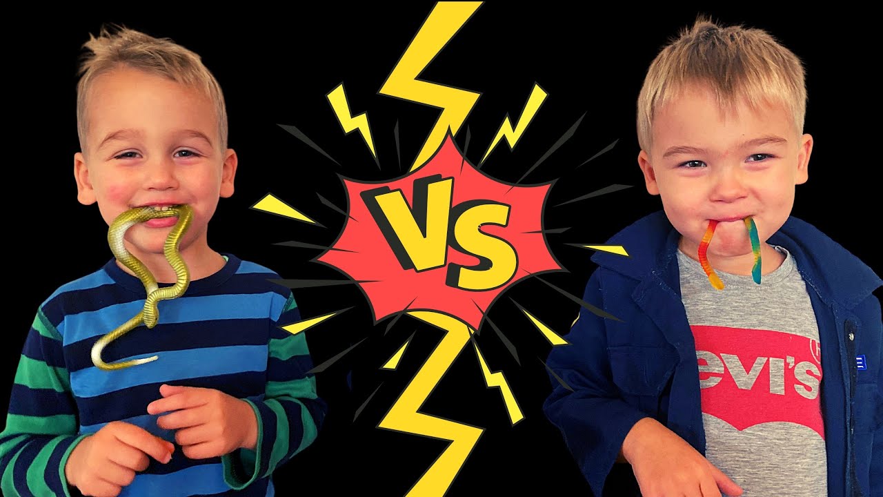 REAL EDIBLE FOOD vs TOY CHALLENGE | eating and playing challenge - YouTube