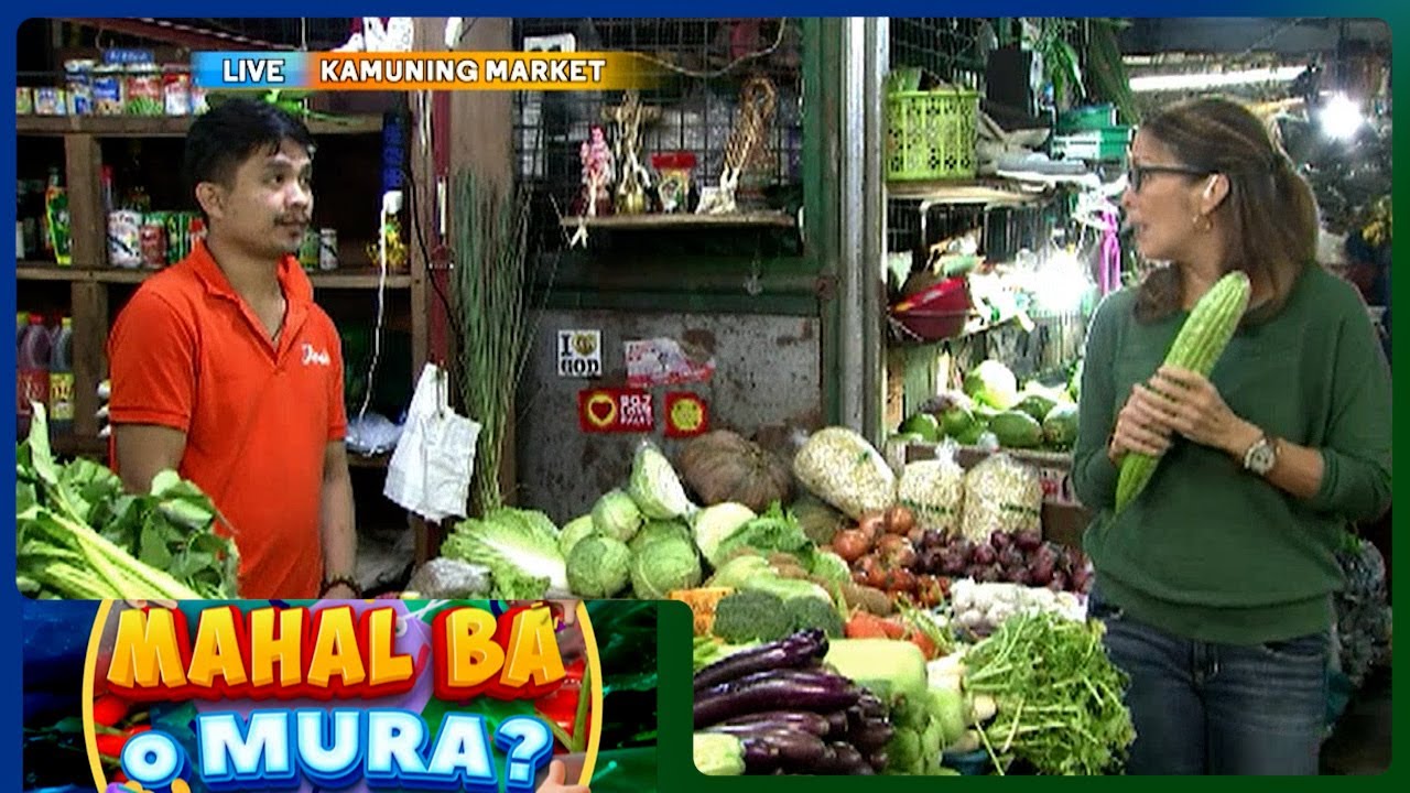 Mahal Ba O Mura?: Presyo ng gulay sa Kamuning Market | Gud Morning ...