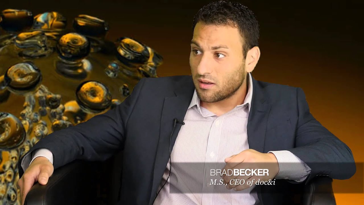 Brad Becker, M.S. and CEO of doc&i - YouTube