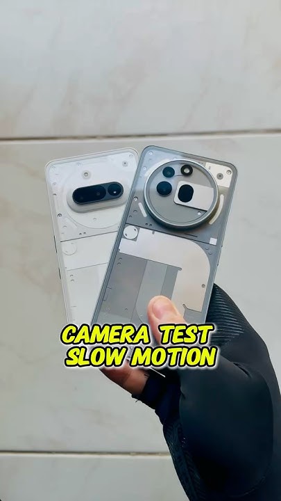 Nothing Phone 3a VS Nothing Phone 3a Pro Camera Test (Slow Motion ...