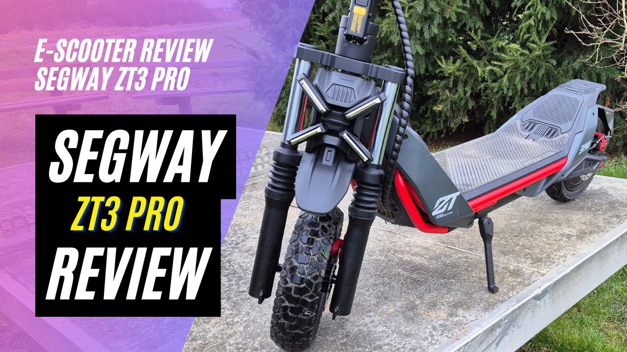 🛴 Segway Ninebot ZT3 PRO 🔍 Review nach 100 km (48V; 12,75Ah; 500W ...
