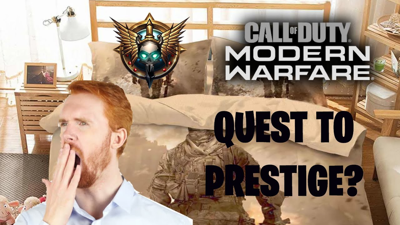 SLEEP DEPRIVED Call of Duty Modern Warfare PART ONE (Quest to Prestige ...