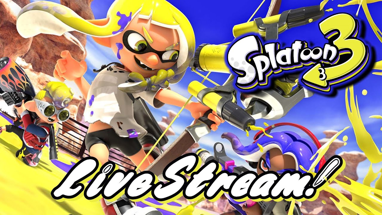 Splatoon 3 Live Stream! - YouTube