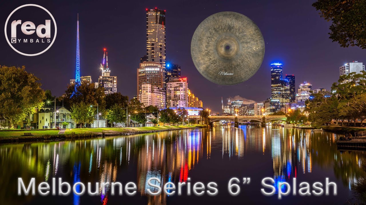 Red Cymbals Melbourne Series 6" Splash - YouTube
