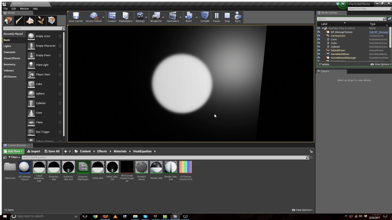 Heat Equation Simulation UE4 - YouTube