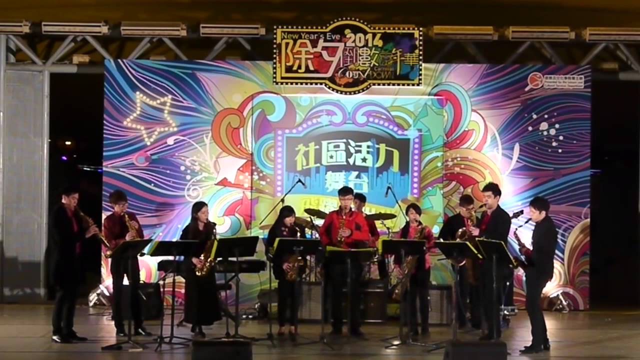 La Sax Countdown to 2015 - The Lone Arranger Goes Sax Mad! - YouTube