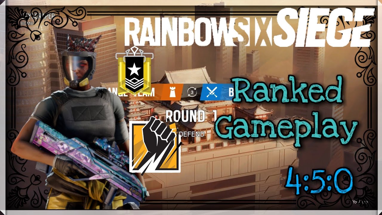 Skyscraper Ranked Match (4:5:0) Gold 1 | Rainbow Six Siege - YouTube
