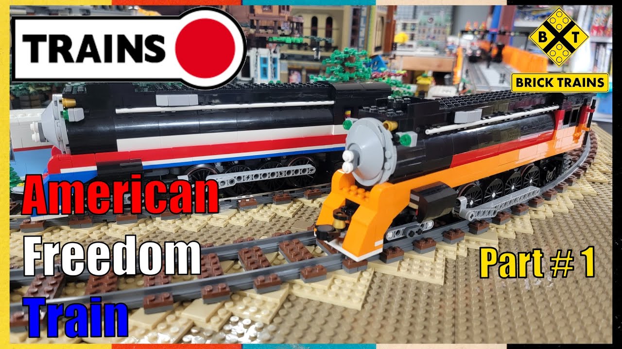 Creating an AFT Colored LEGO MOC version of the Daylight 4449, American ...