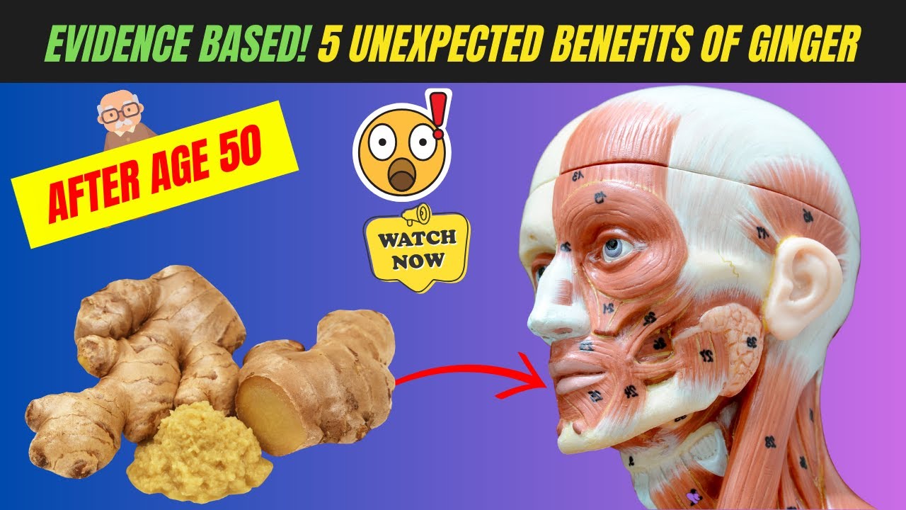 Ginger's Hidden Wonders! 5 Shocking benefits of GINGER After Age 50 ...