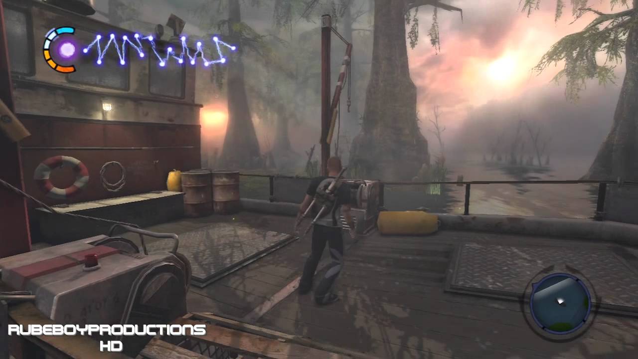 InFamous 2: Nix's Swamp mission (Hard mode) #5 pt1 ~ RubeboyProductions ...