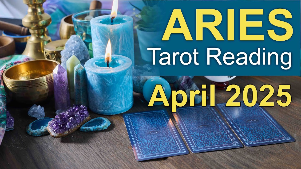 ARIES "NEW JOY! A ROAD TO RECOVERY" April 2025 Tarot Reading # ...
