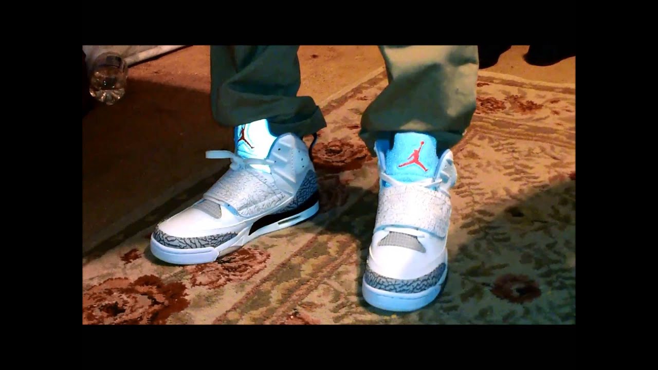 AIR JORDAN SON OF MARS ON FEET! - YouTube