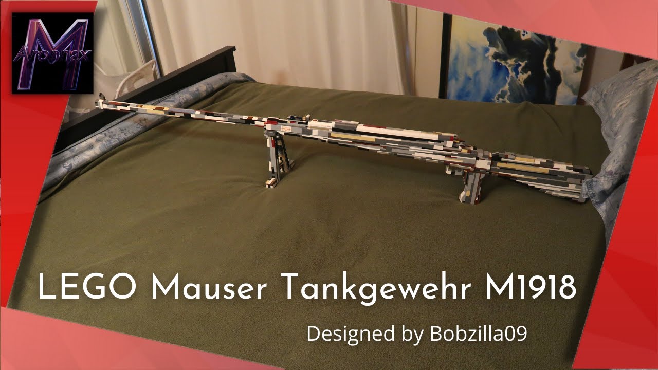 Lego Mauser Tankgewehr M1918 by Bobzilla09 - YouTube