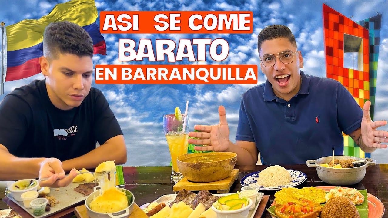 Ruta GASTRONOMICA en BARRANQUILLA COLOMBIA CON IRO RAMÍREZ - COMIENDO ...
