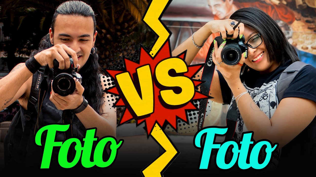 Foto vs Foto por la ciudad - YouTube
