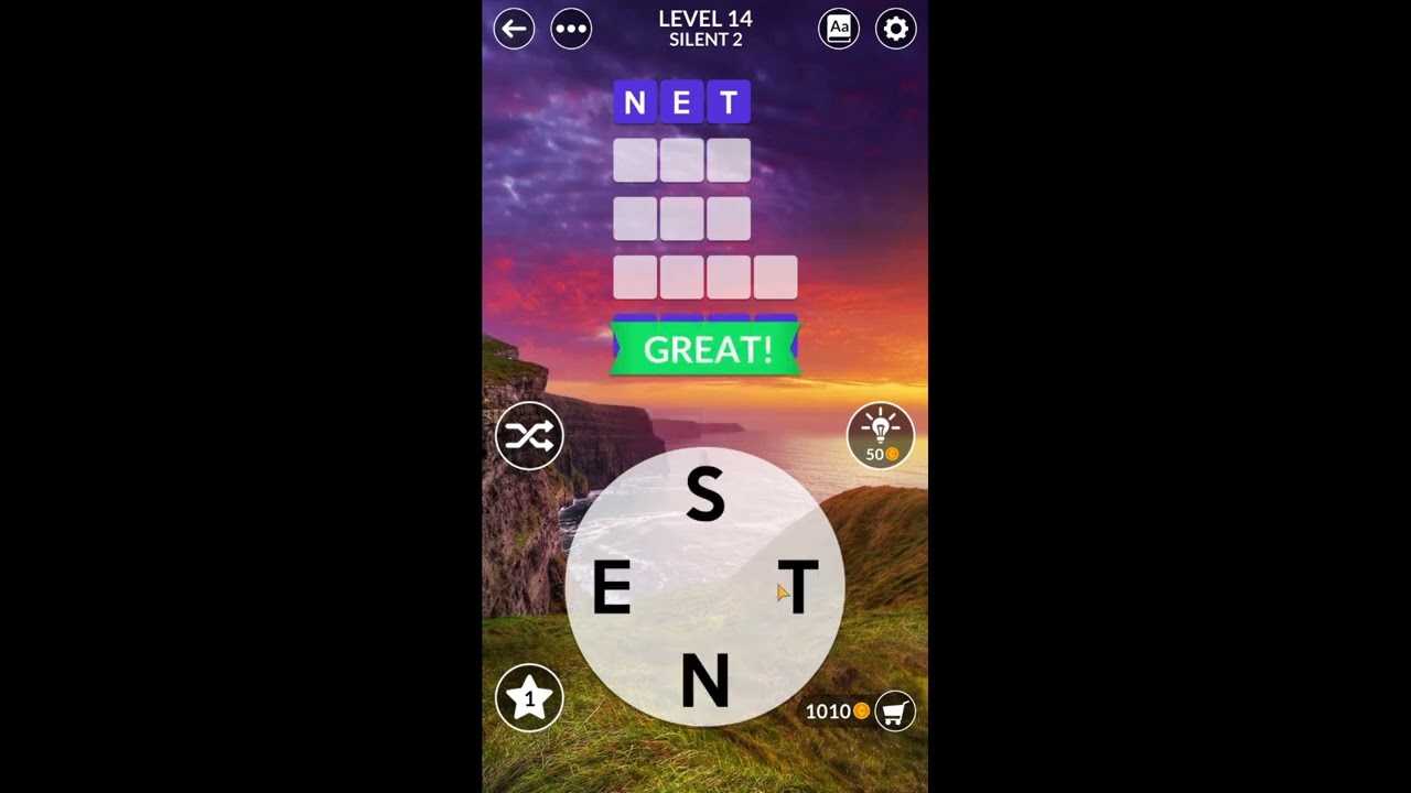 Wordscapes Uncrossed Level 14 Answers - YouTube