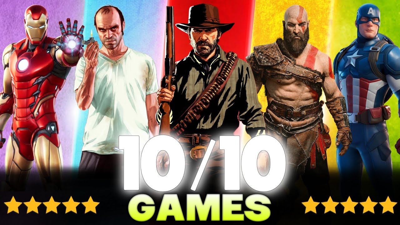 TOP 5 Best Perfect 10/10 Games You Must Play ️ - YouTube