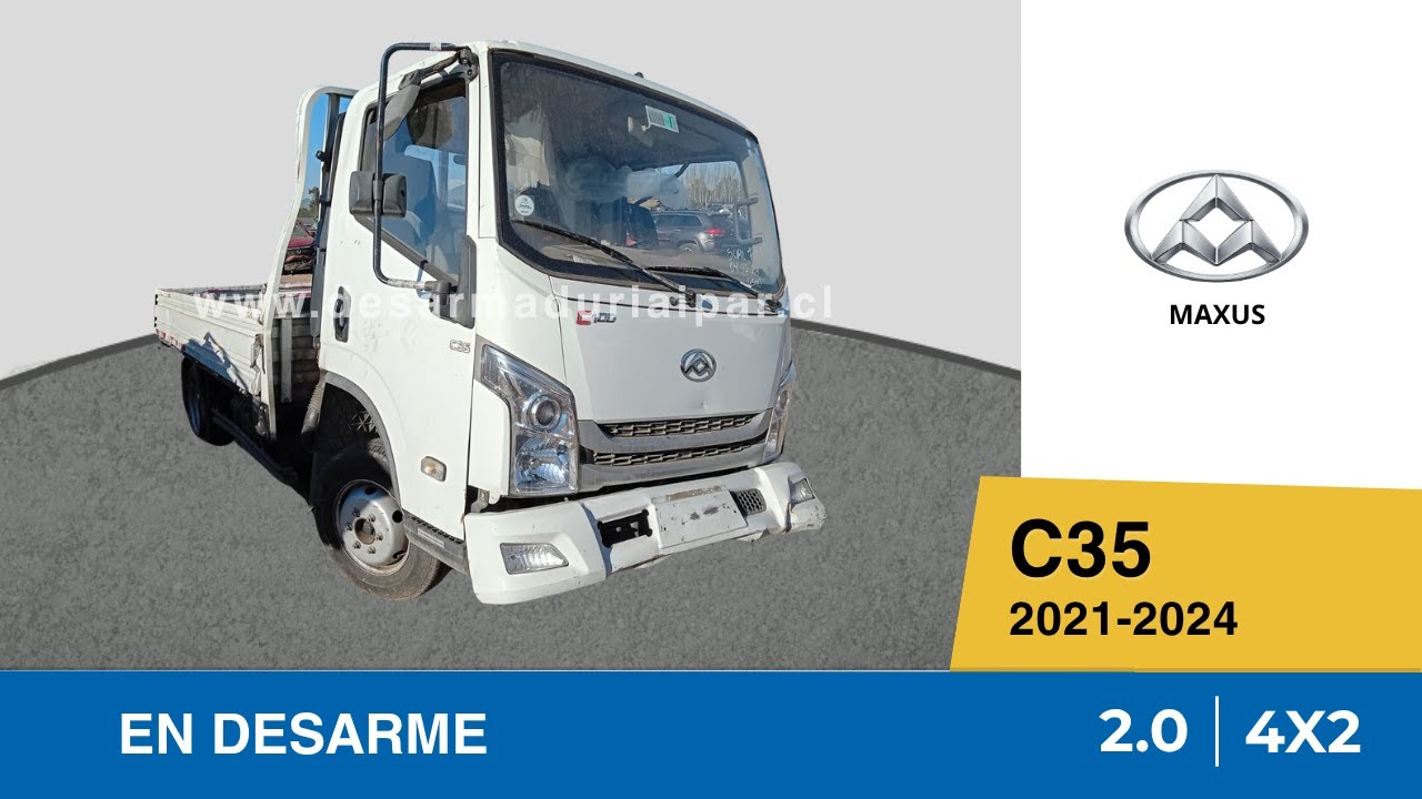Repuestos MAXUS C35 2021-2024 En Desarme - YouTube
