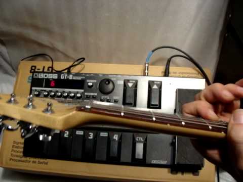 Boss GT-8 Guitar Effects Processor.mpg - YouTube