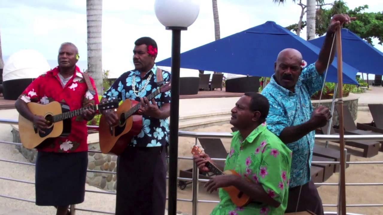 Fiji Song-One String Bass-Radisson Blu-Fiji - YouTube