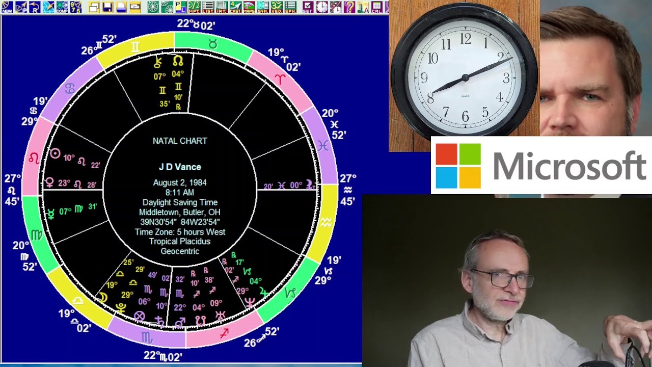 Astrology Wkd Jul 20/21 24, ALL 12 SIGNS JD Vance, Microsoft - YouTube