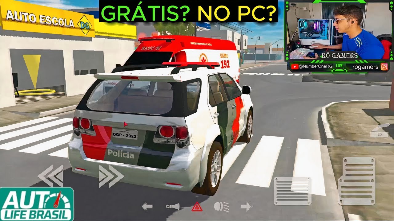 COMO JOGAR AUTO LIFE BRASIL NO PC (GRATUITO) - YouTube