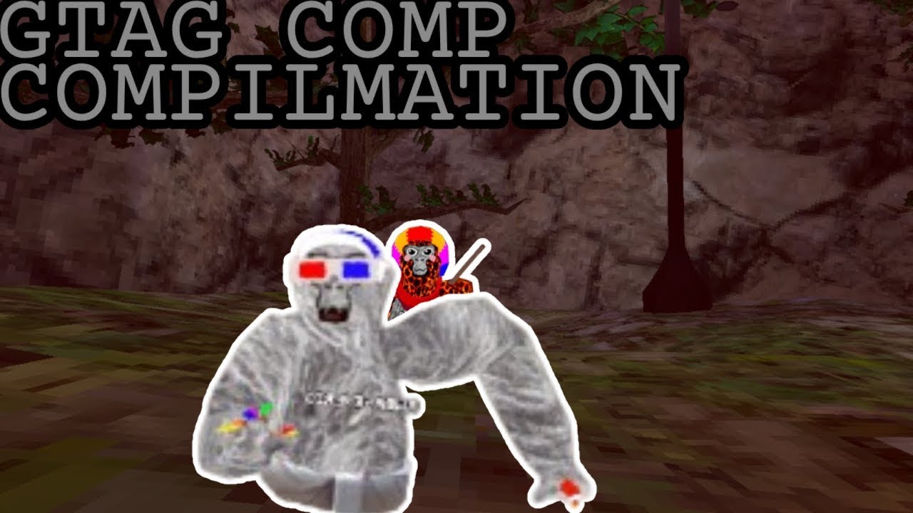 playing comp in gorilla tag |Gtag compilation - YouTube