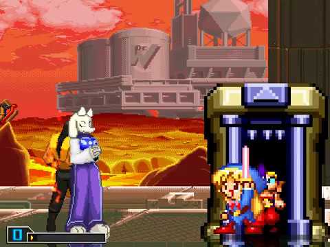 Toriel and Scorpion vs Princess and Shantae MUGEN BATTLE