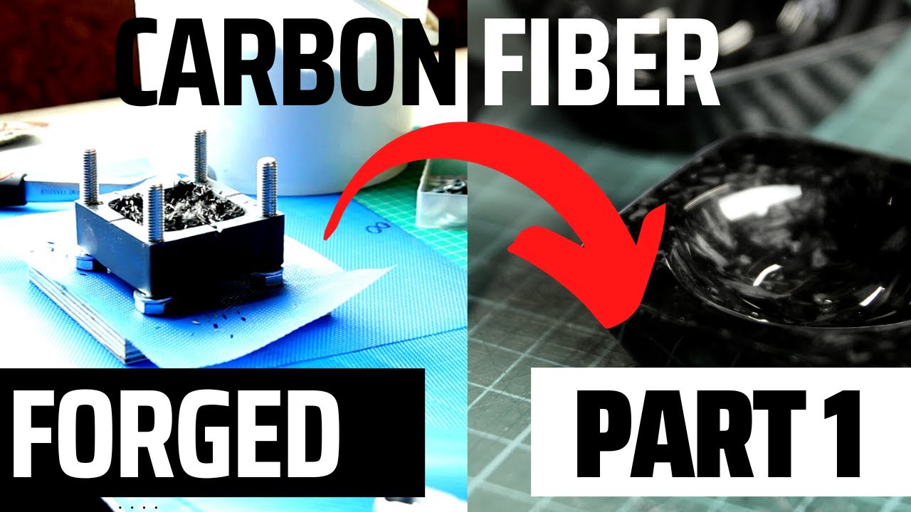 Rapid Prototyping Forged - Chopped Carbon Fiber PART 1 - YouTube