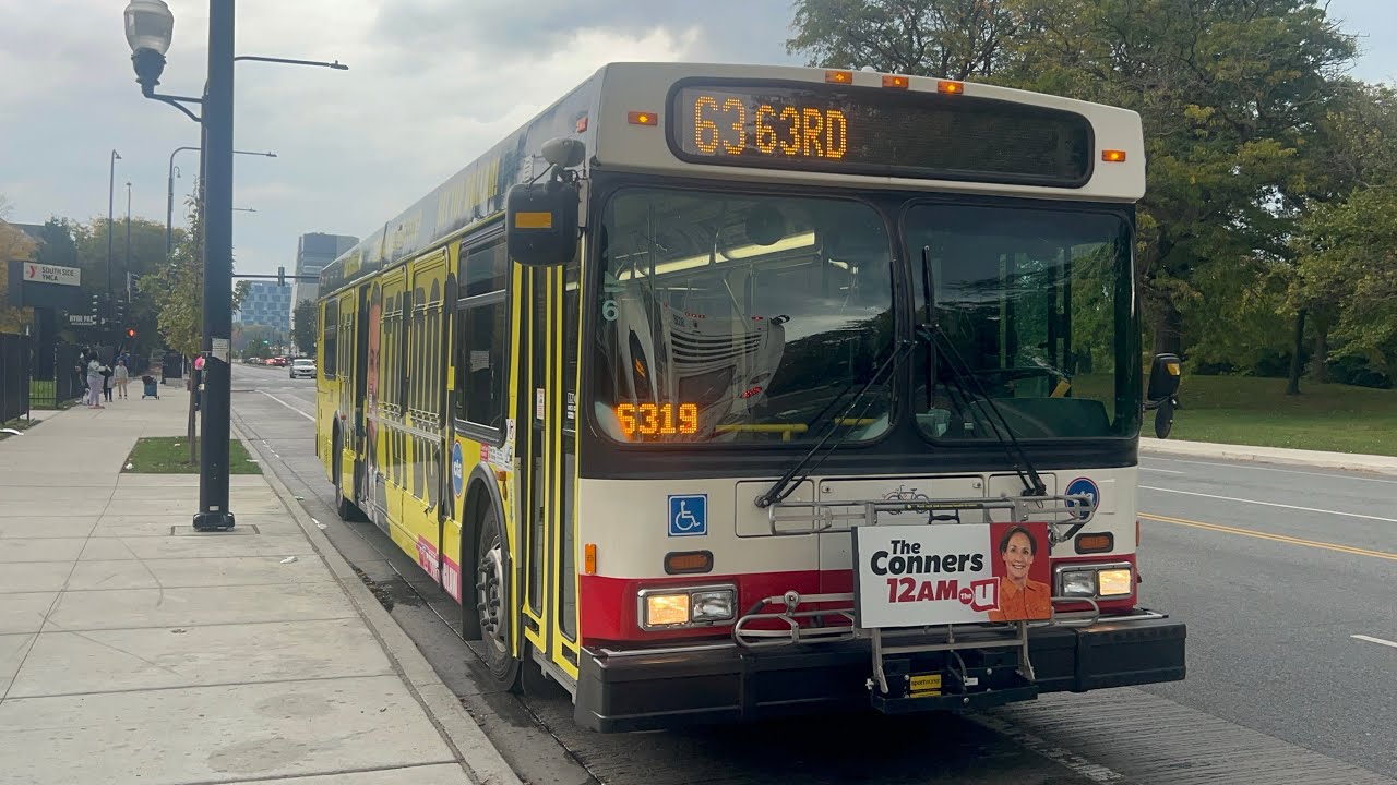 CTA Bus Ride 63 63rd From Stony Island To Ashland/63rd Green Line CTA ...