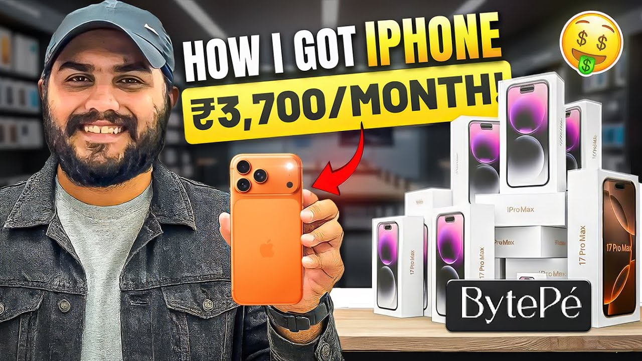 The Secret to Getting an iPhone for ₹3,700/Month Ft BytePe - YouTube