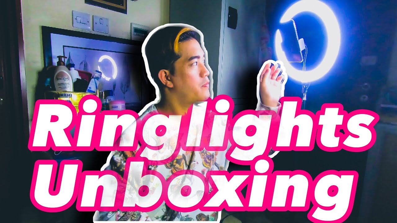 RINGLIGHTS FOR YOUR VLOG | UNBOXING | BEGINNER VLOG | ONLINE HAUL - YouTube