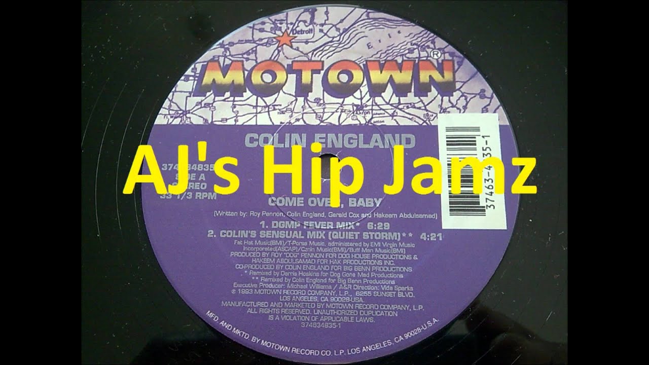 Colin England - Come Over Baby (Quiet Storm Remix) (Snippet) - YouTube