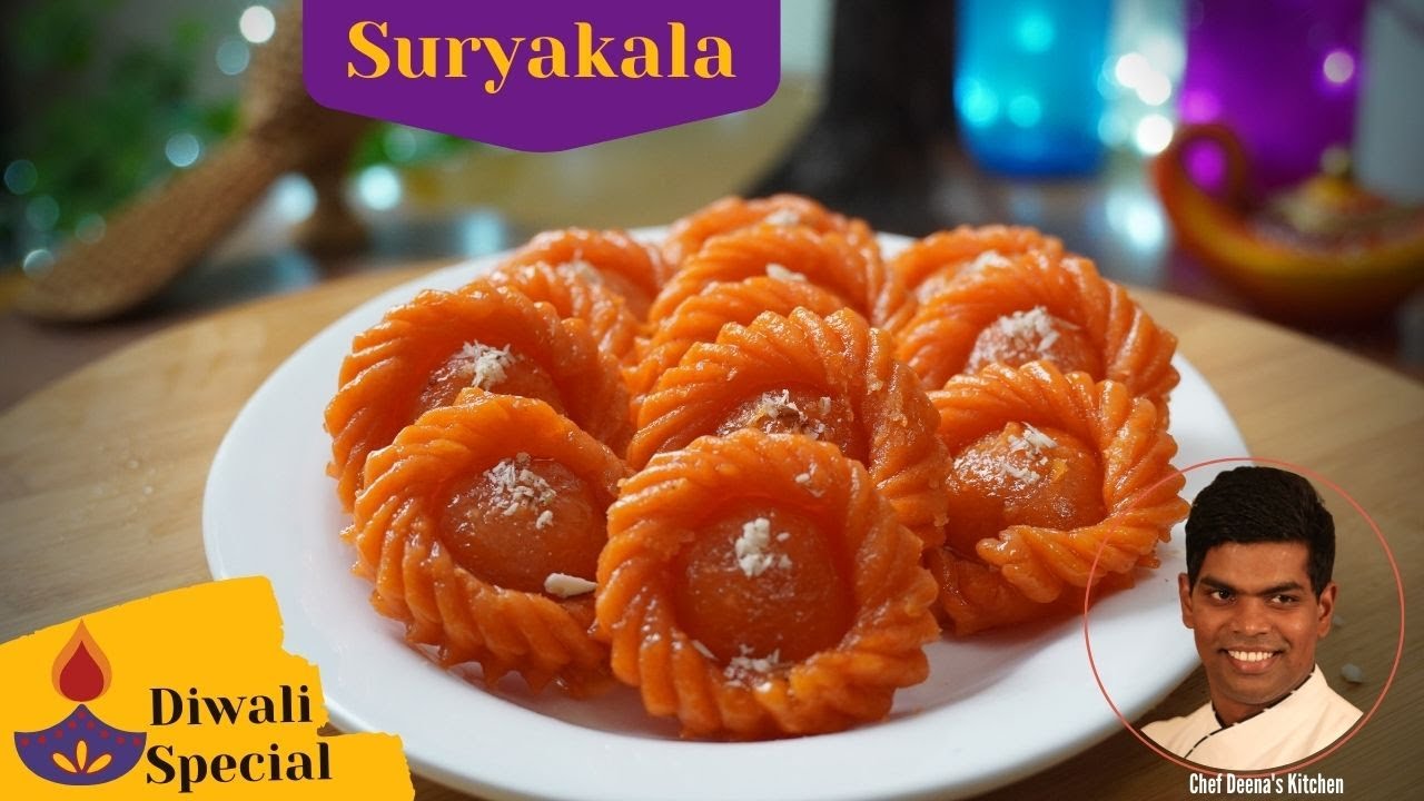 Suryakala Recipe in Tamil | How to Make Suryakala | Diwali Sweet | CDK ...