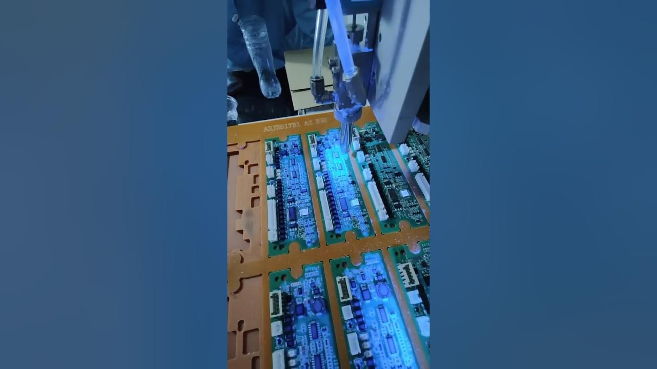 Automatic selective pcb conformal coating machine for pcba board electronics manufacturing ...