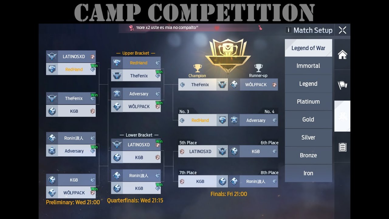 Undawn Camp Competition - YouTube