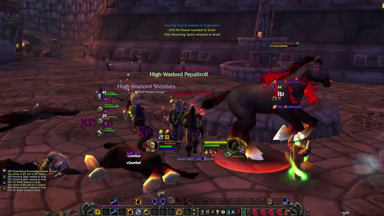 SFK - 27K XP/H @ level 24 | WOW Classic Preparation Melee Cleave ...