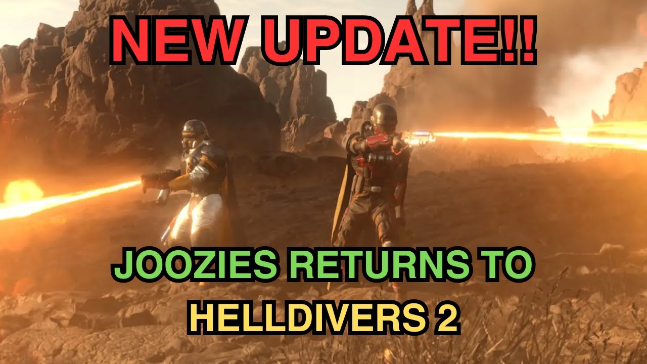 Helldivers 2 NEW UPDATE - AMR Movement GOD Returns - YouTube