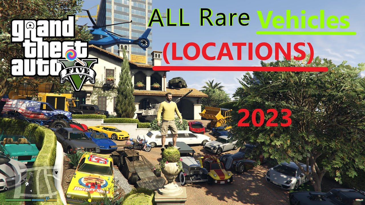 GTA 5: All Rare & Secret Cars | Uncover Hidden Vehicle Locations (Guide ...