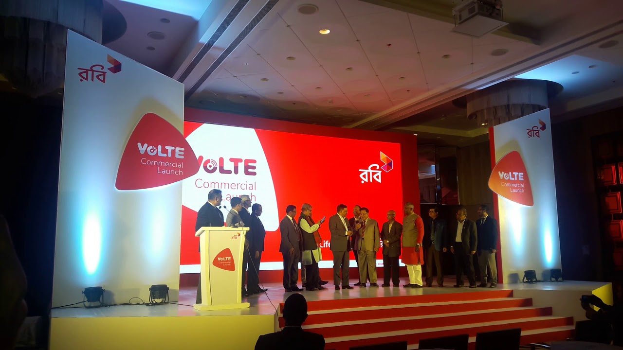 VoLTE launch in Bangladesh by robi - YouTube