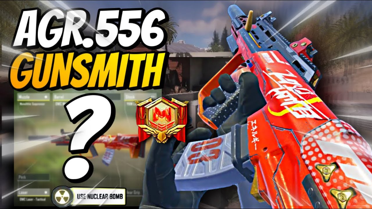 AGR.556 Best Class setup In cod mobile | AGR BUFF + Ranked Nuke - YouTube